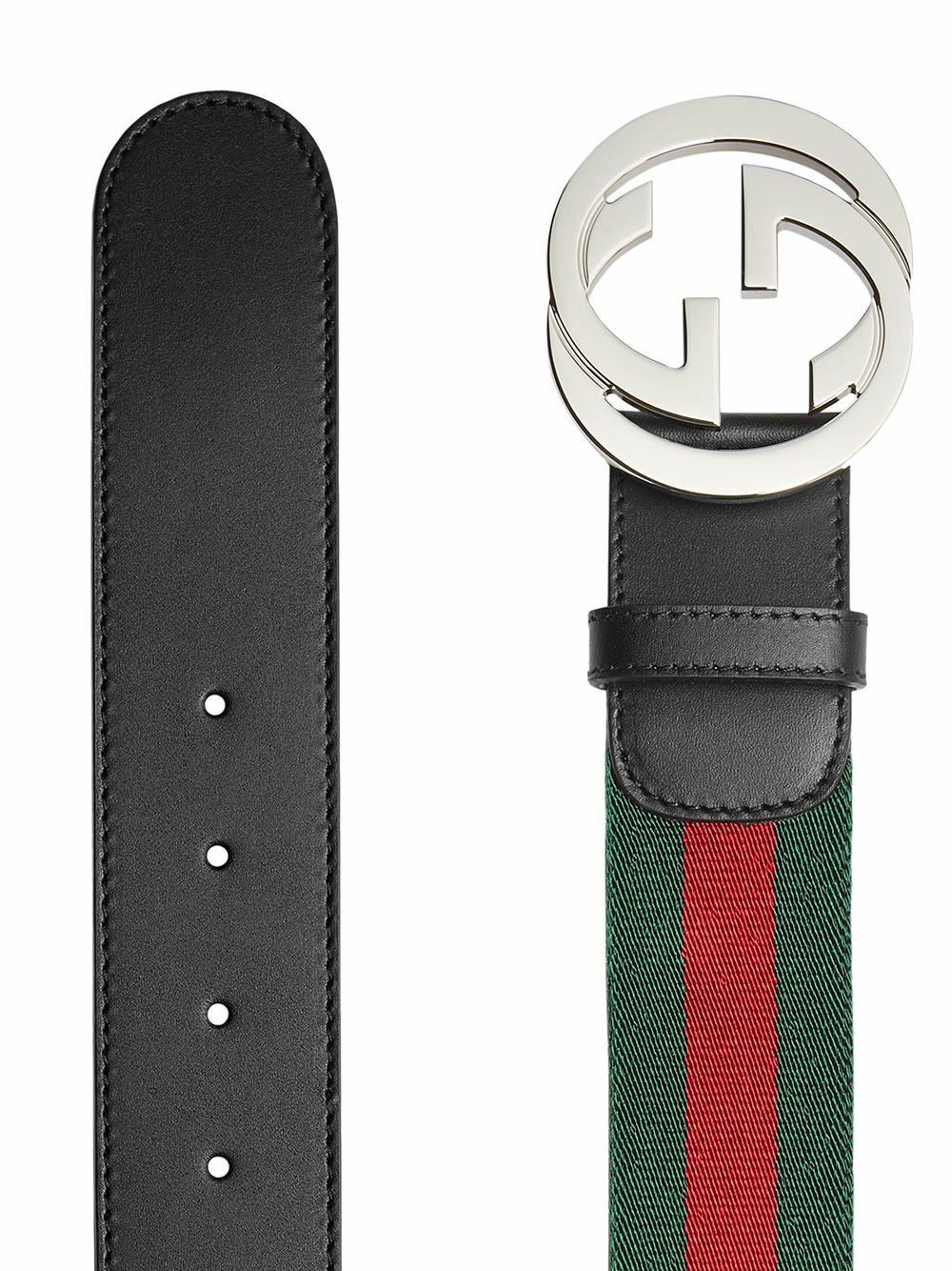 GUCCI - Leather Logo Belt Gucci