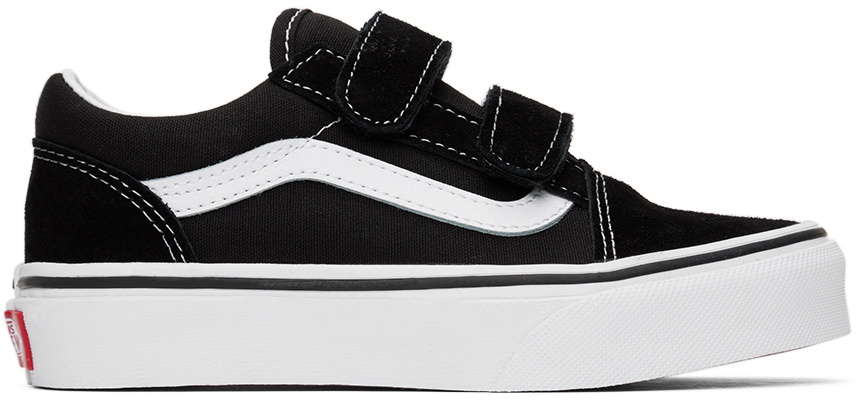 Vans Kids Black Old Skool V Little Kids Sneakers Vans