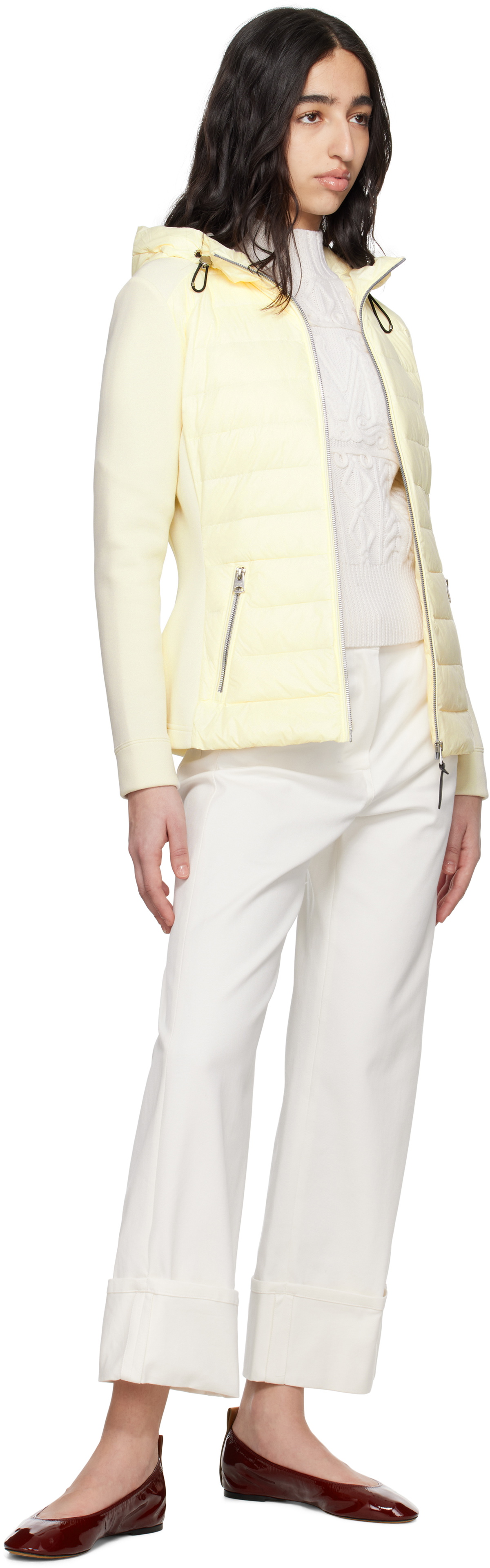 MACKAGE Off-White Della-R Hybrid Down Jacket Mackage