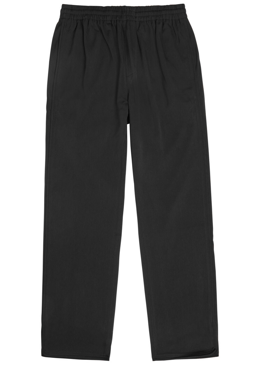 Represent Piped Stretch-jersey Track Pants Black Represent