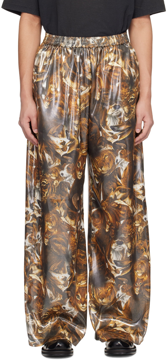 Acne Studios Brown Per B. Sundberg Edition Trousers Acne Studios