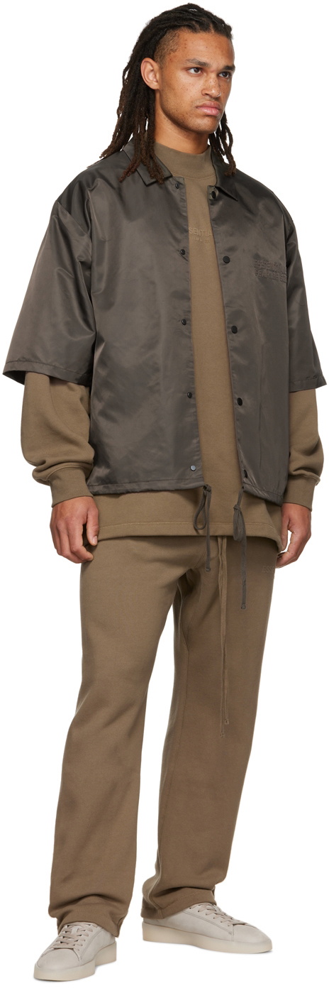 Fear of God ESSENTIALS Gray Nylon Shirt Fear Of God Essentials