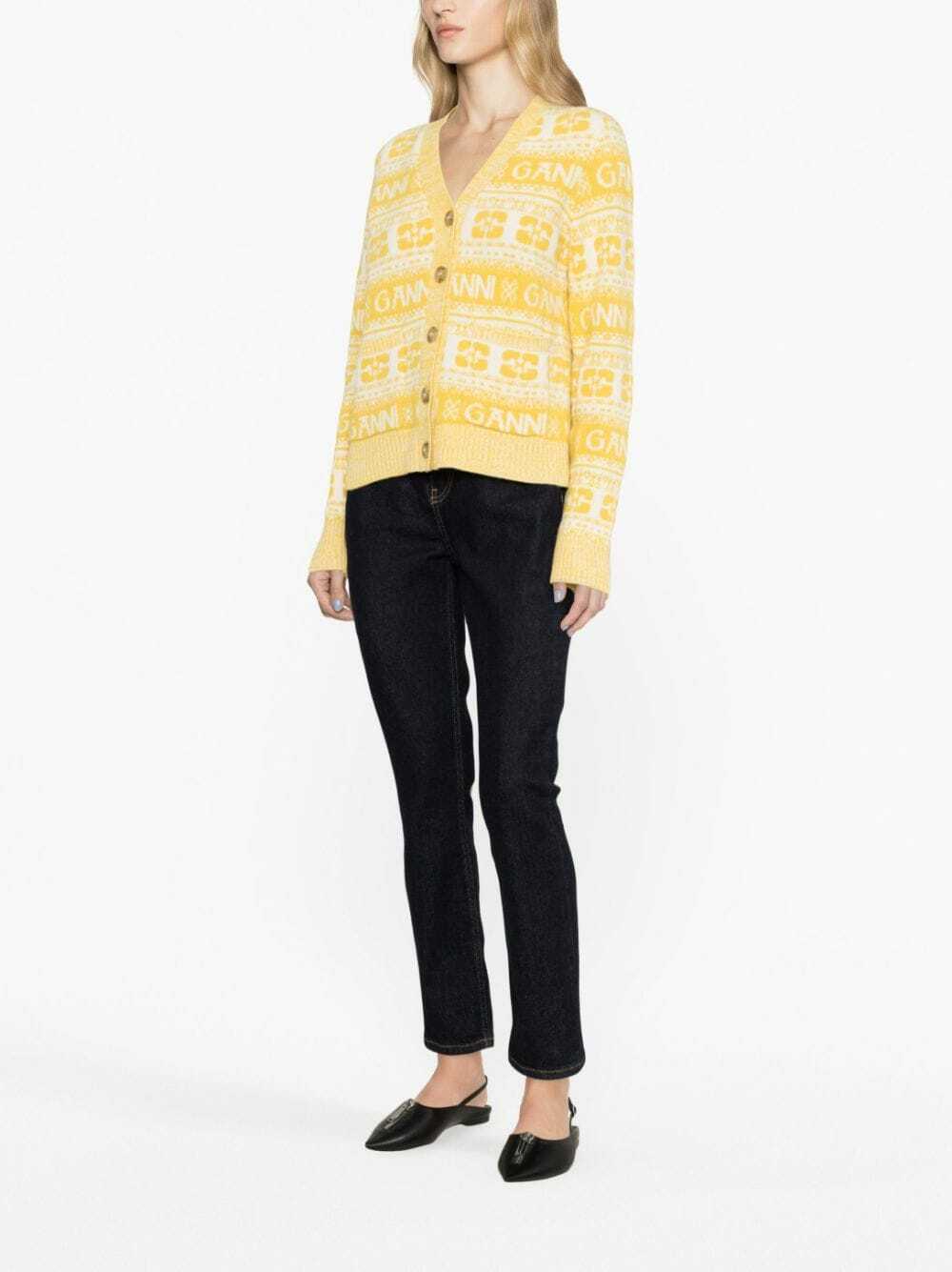 GANNI - Wool Cardigan GANNI