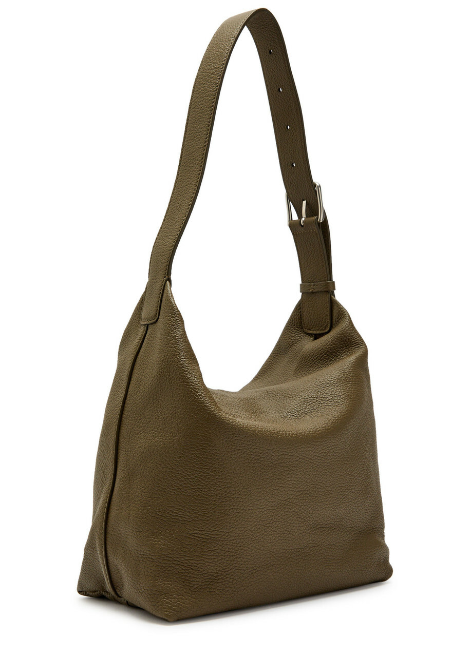 The Row Isa Leather Shoulder bag - Olive - One Size The Row