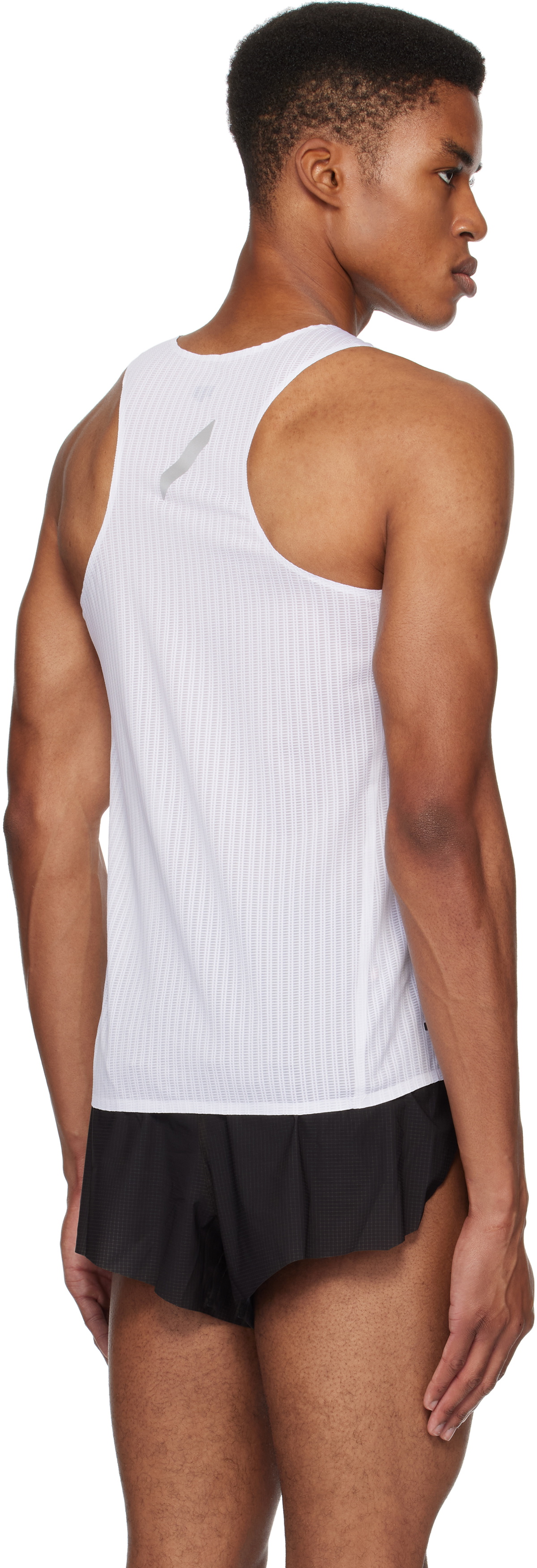Soar Running White Race Tank Top Soar Running