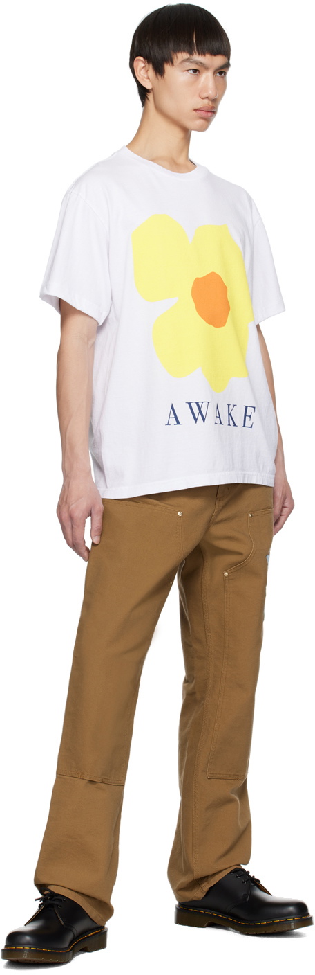 Awake NY White Floral T-Shirt Awake NY