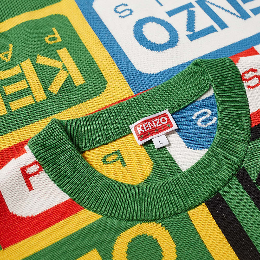 Kenzo Paris Men's Label Jumper in Multicolor Kenzo