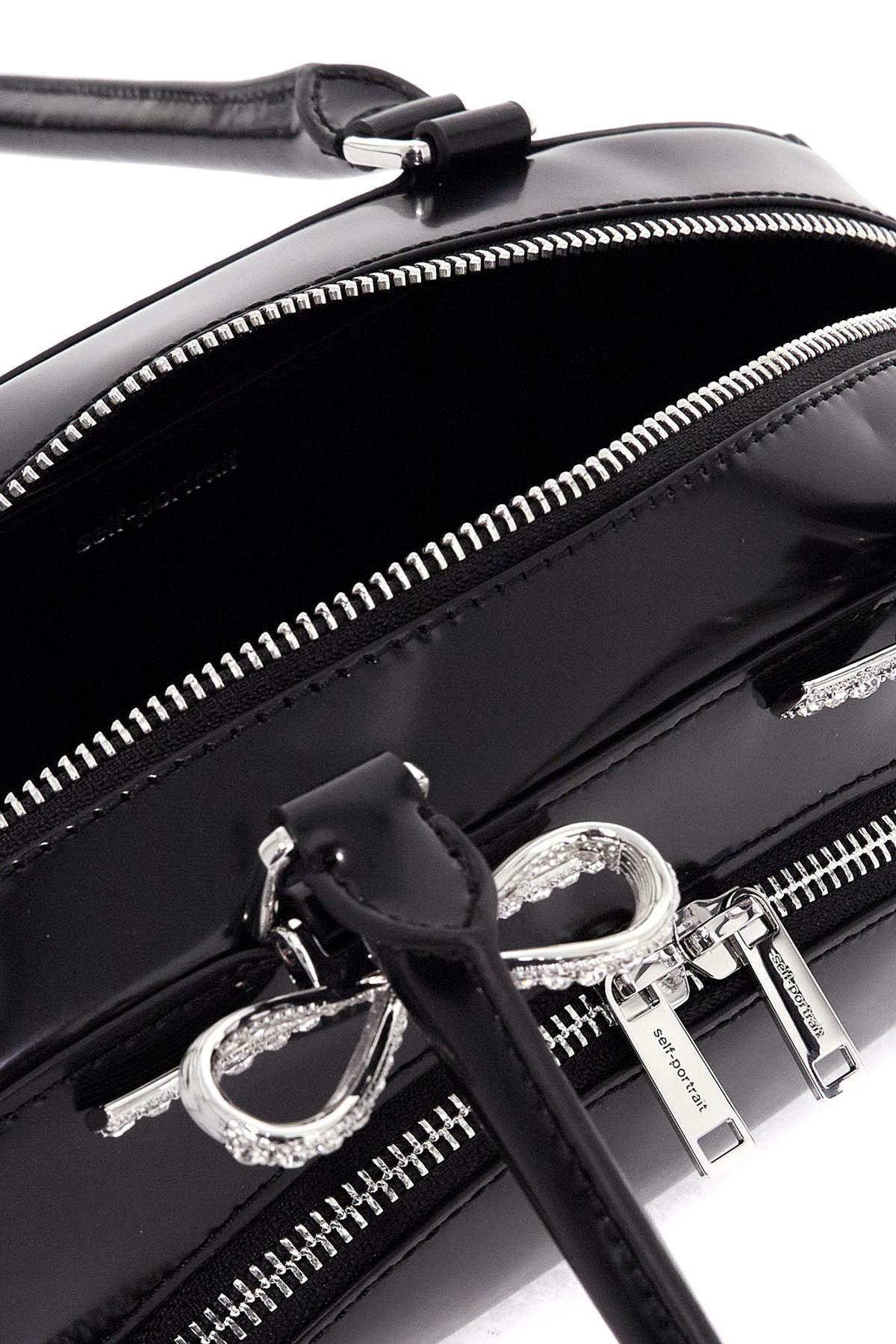 SELF PORTRAIT curved shoulder bag Black Self-Portrait