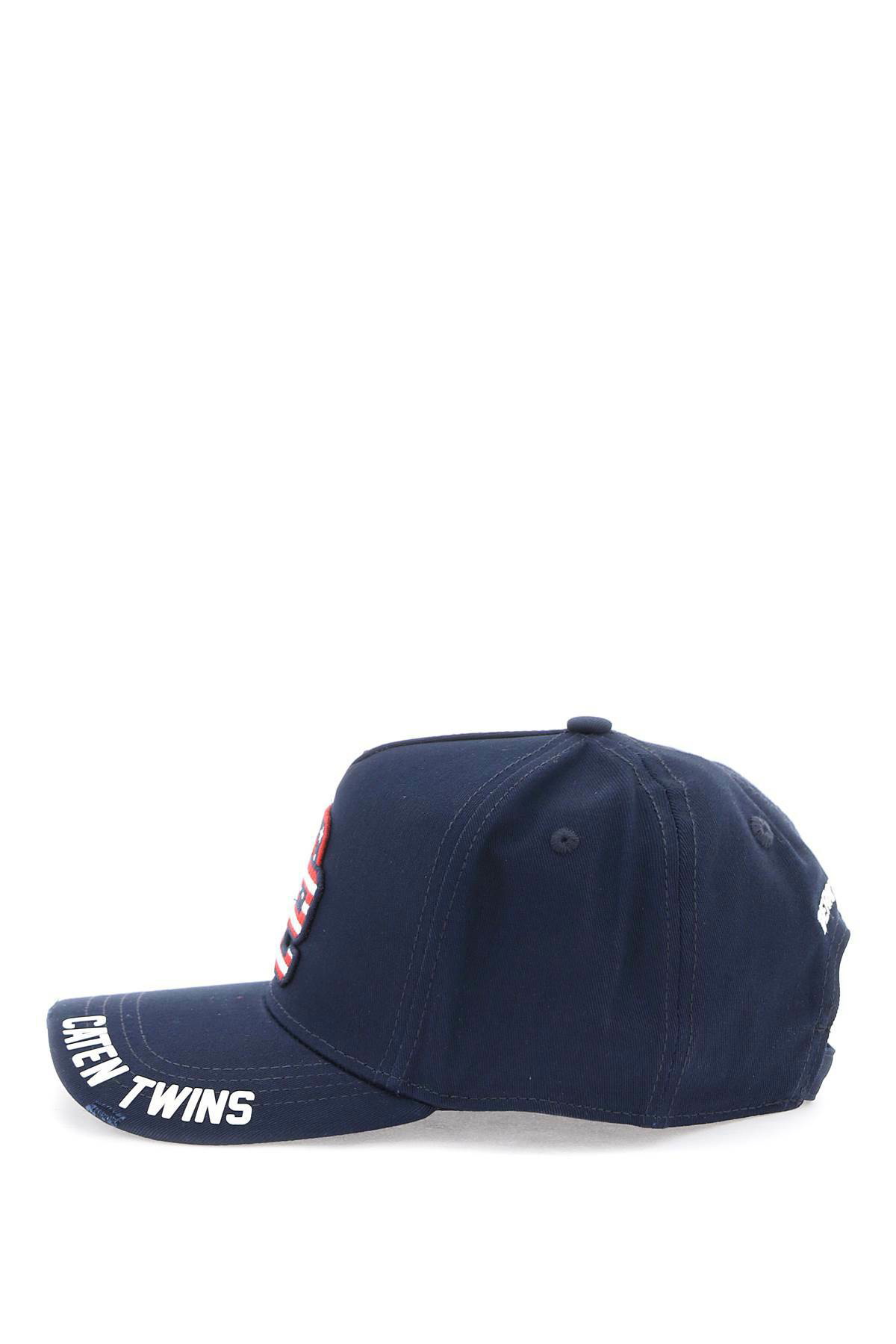 Dsquared2 Baseball Cap With Embroidered Patch Dsquared2
