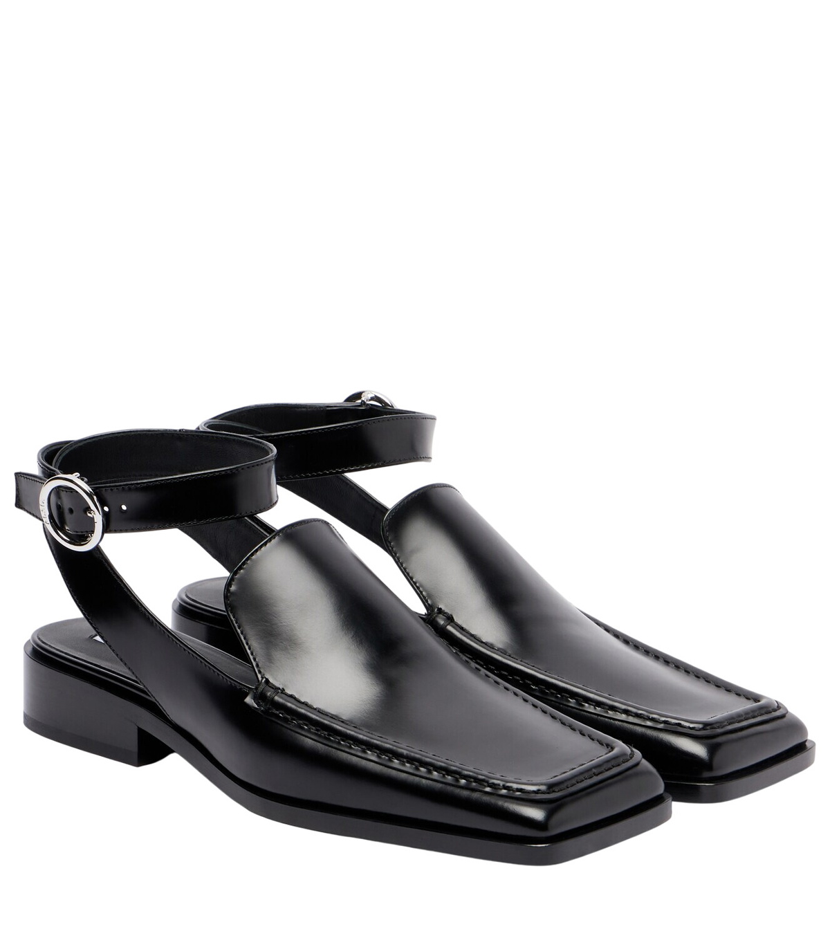 Alaïa Leather slingback flats ALAÏA