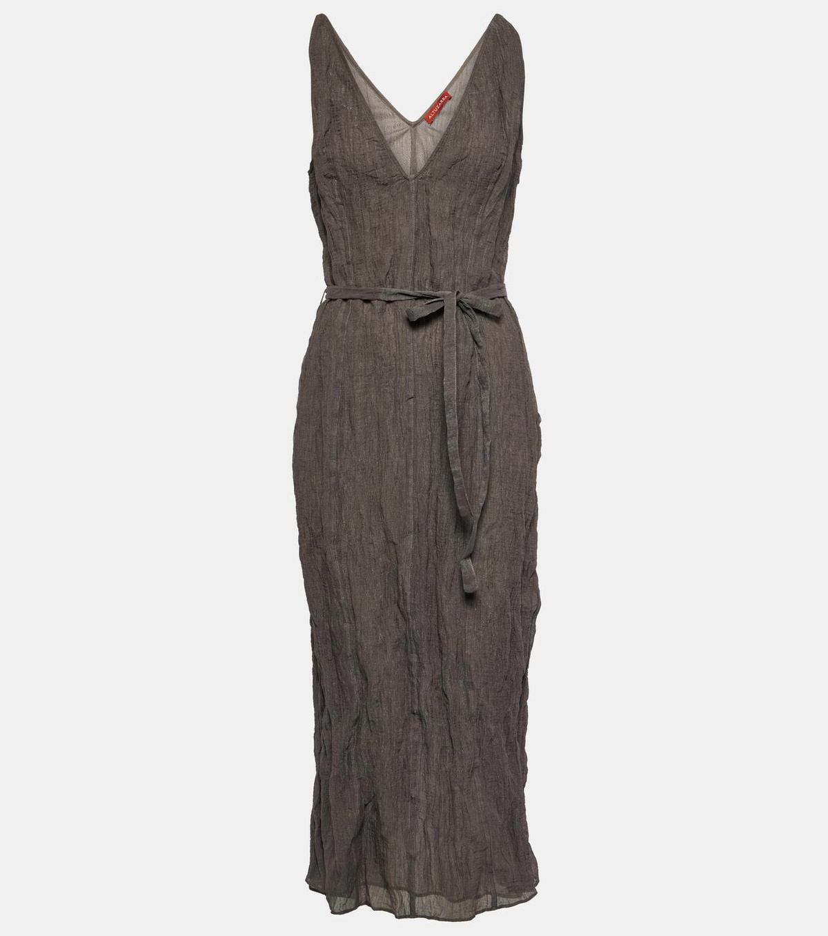 Altuzarra Cheryl cotton and silk midi dress Altuzarra