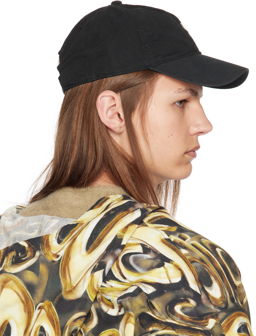 Acne Studios Black Metal Logo Cap Acne Studios