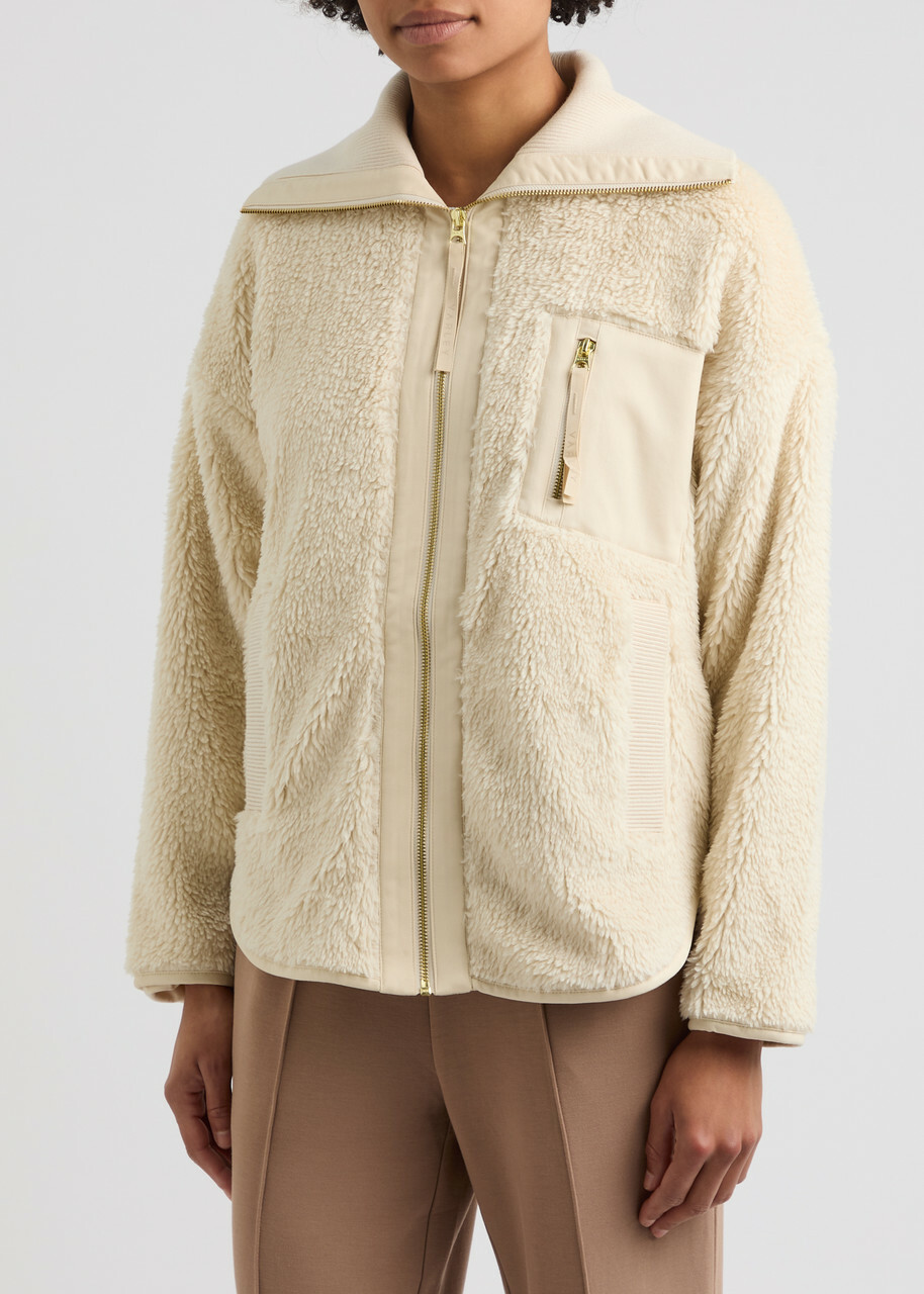 Varley Myla Fleece Jacket Sand Varley