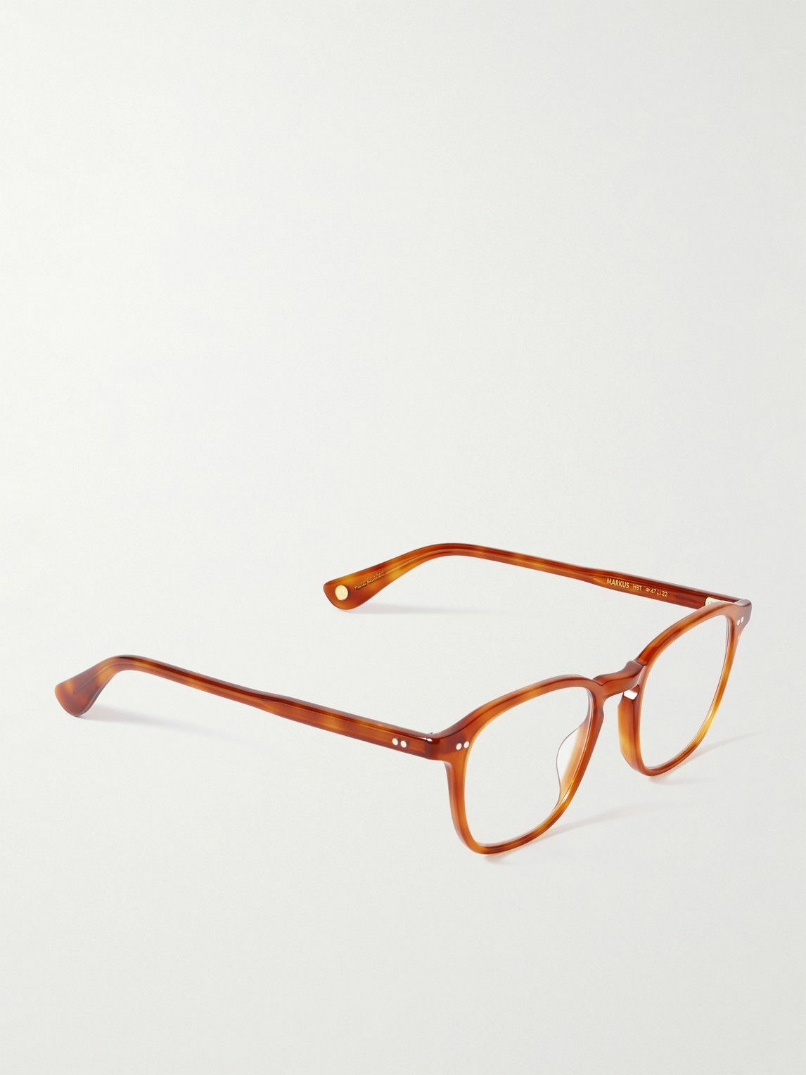 Garrett Leight California Optical - Markus Square-Frame Tortoiseshell ...
