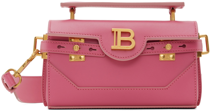 Balmain Pink B-Buzz 19 Shoulder Bag Balmain