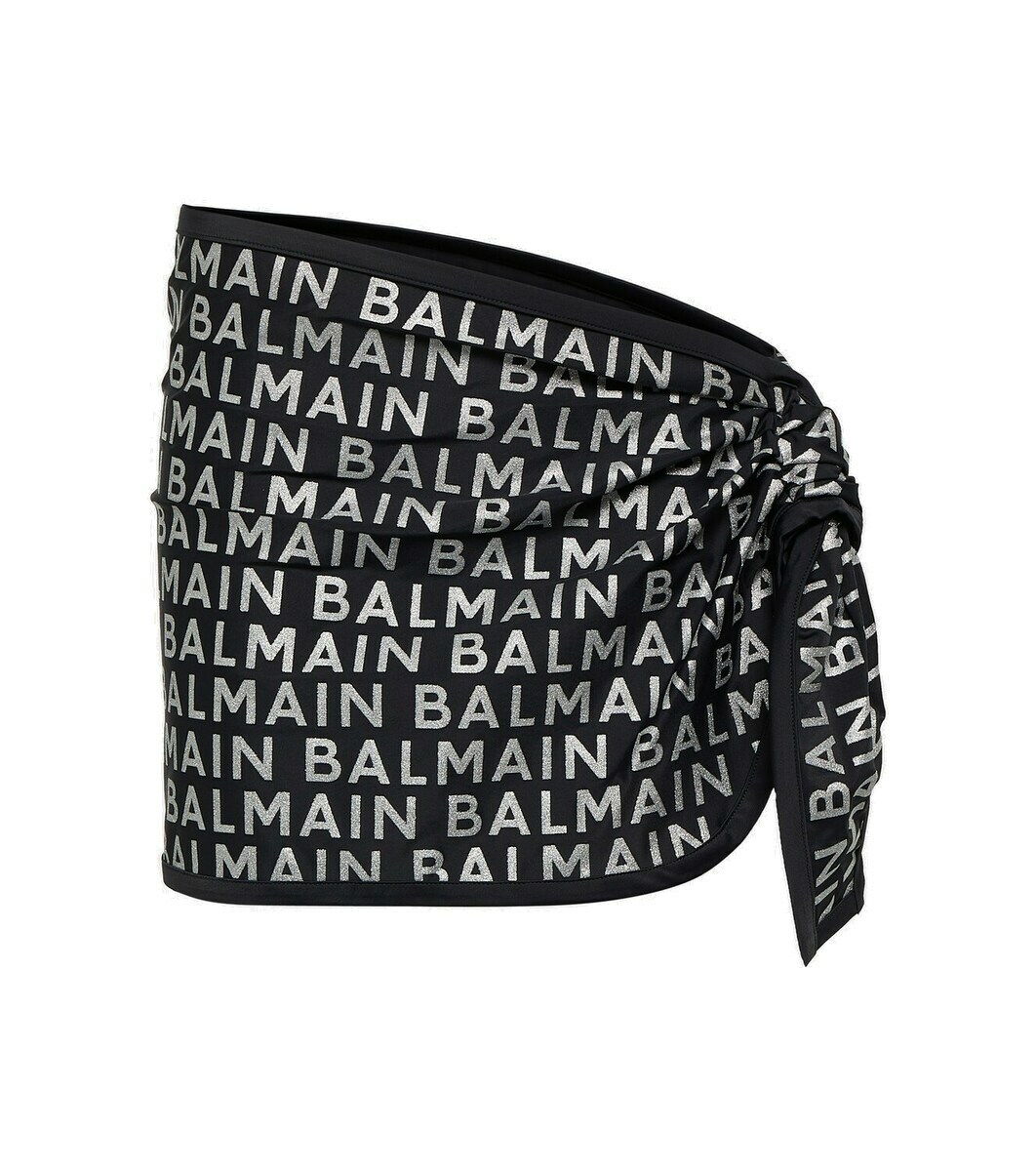 Balmain Logo beach cover-up Balmain