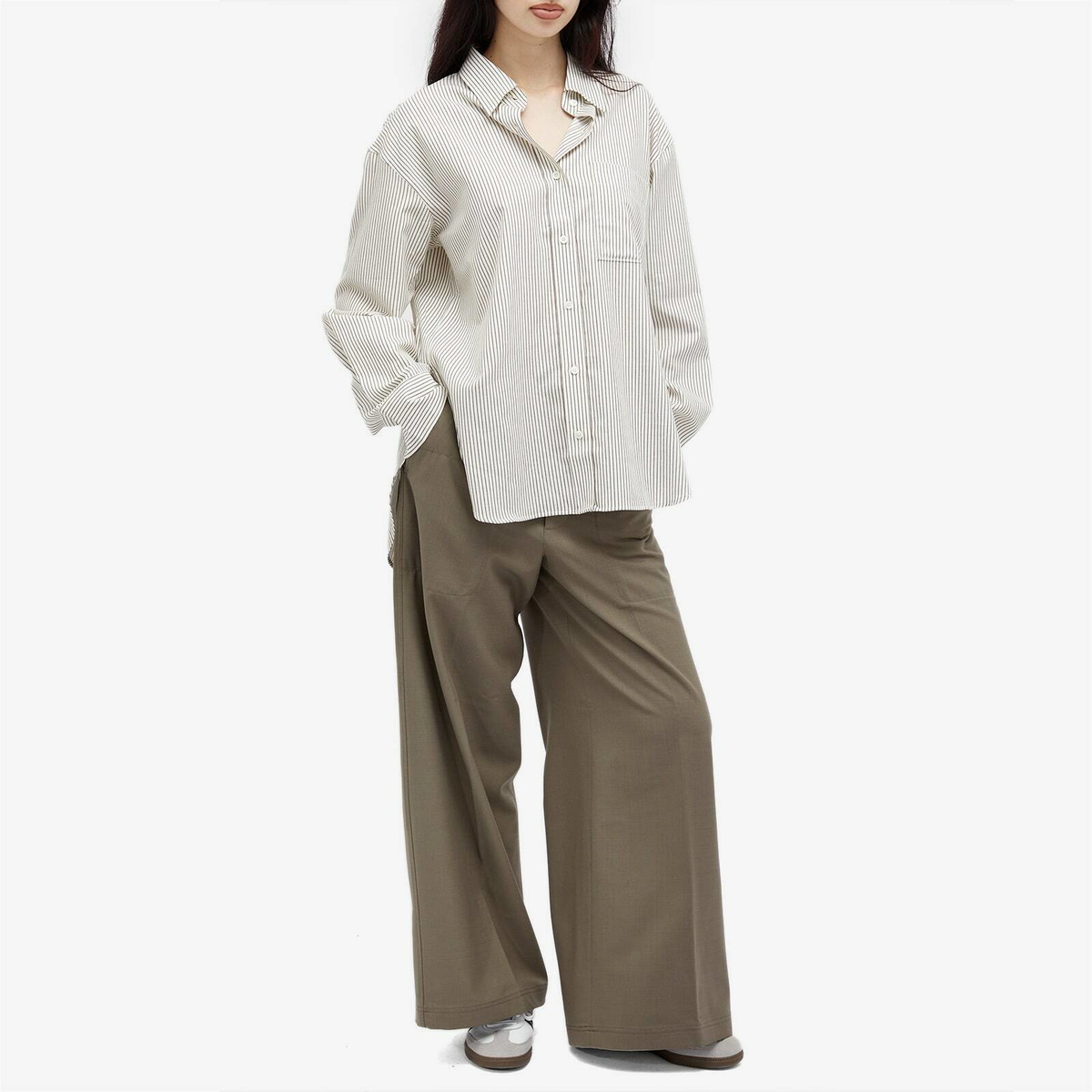 Closed Women's Shirt With Pocket in Neutrals Closed