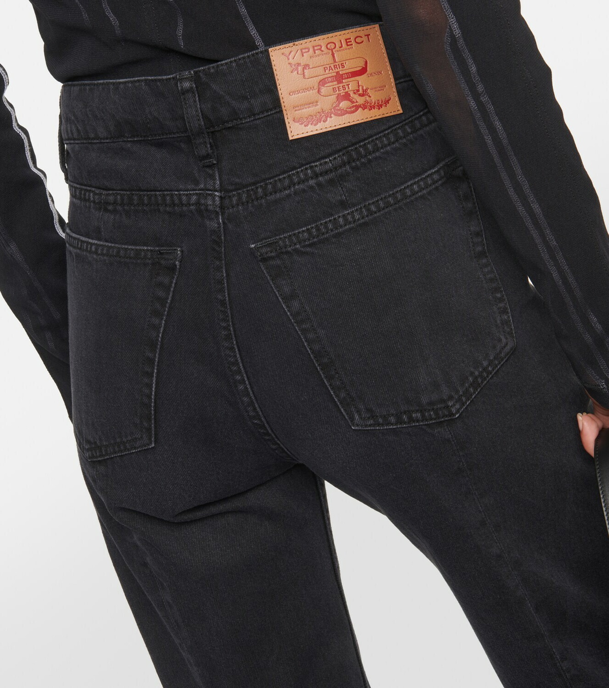 Y/Project High-rise straight jeans Y/Project