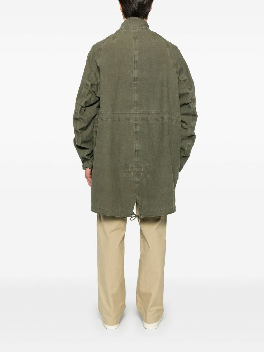 Visvim Green Six-Five Parka Coat Visvim