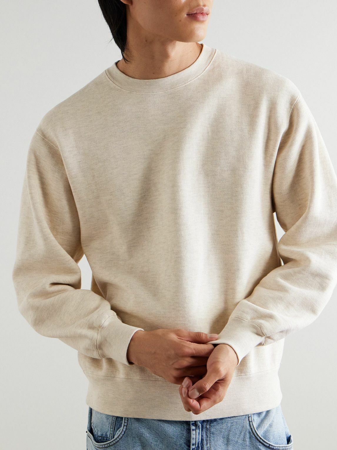 Beams Plus - Cotton-Jersey Sweatshirt - Neutrals Beams Plus