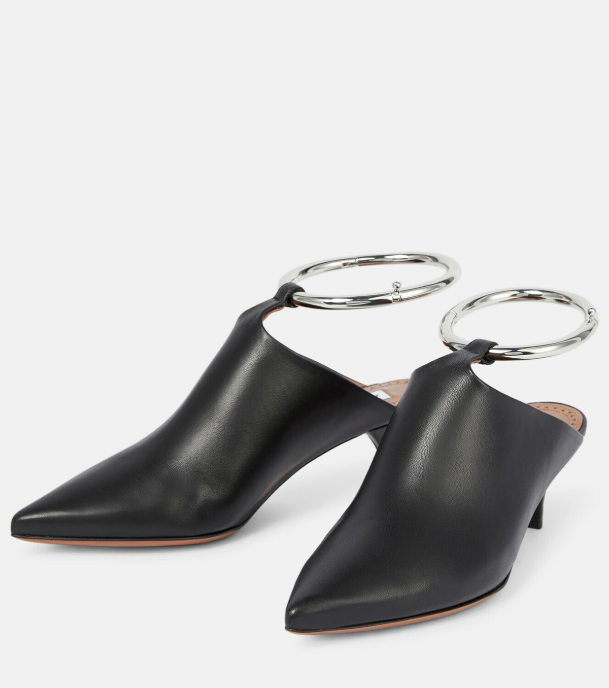 Alaïa Convertible leather mules ALAÏA