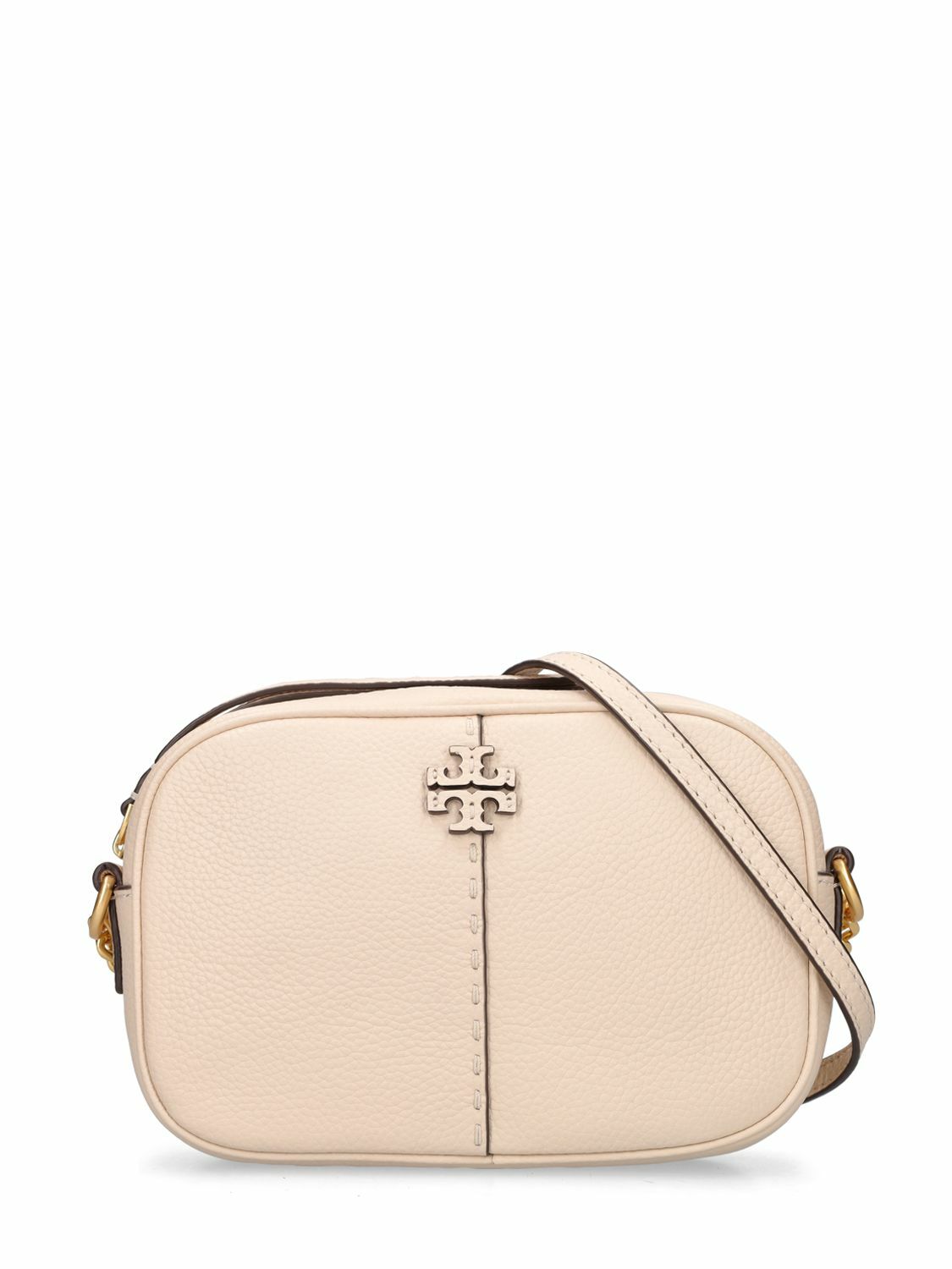 TORY BURCH Mcgraw Leather Camera Shoulder Bag Tory Burch