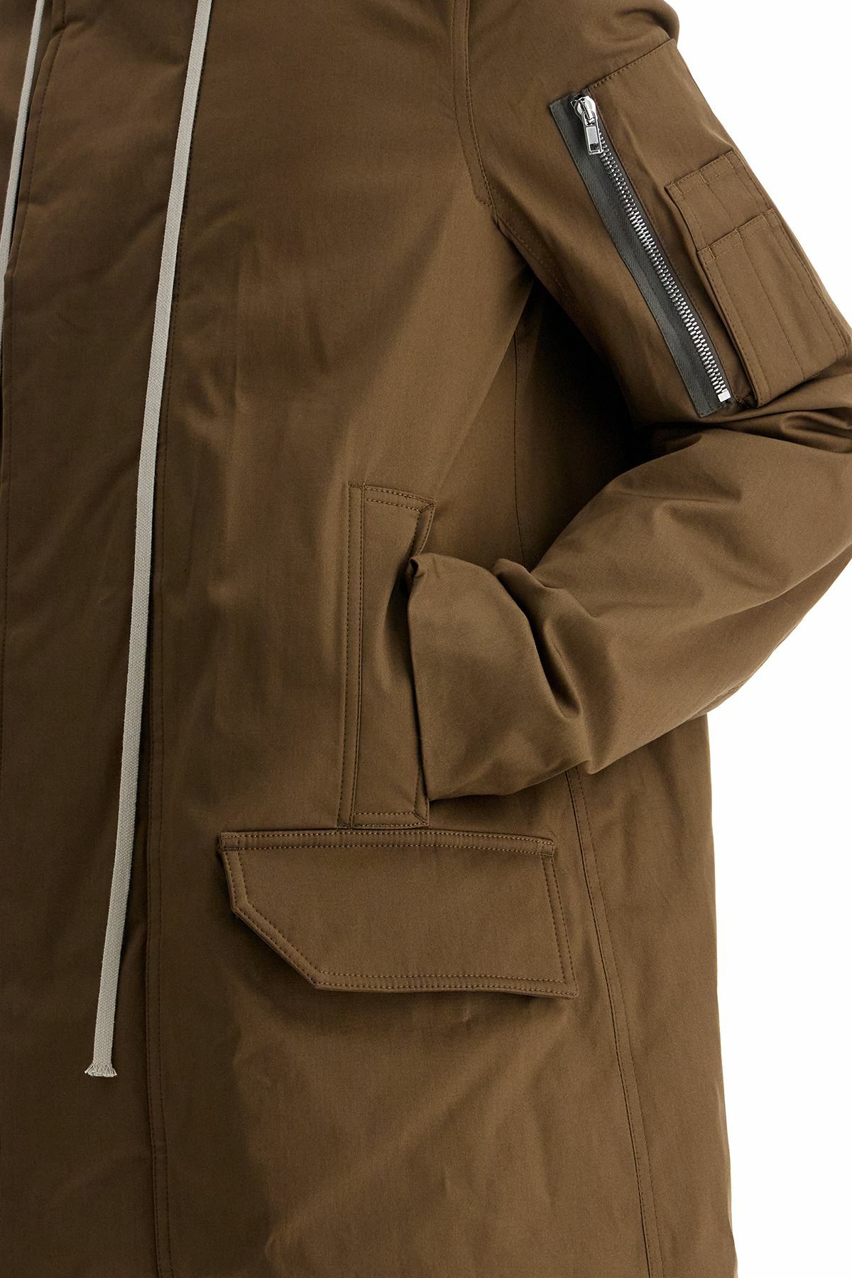 RICK OWENS oversized park Khaki Rick Owens