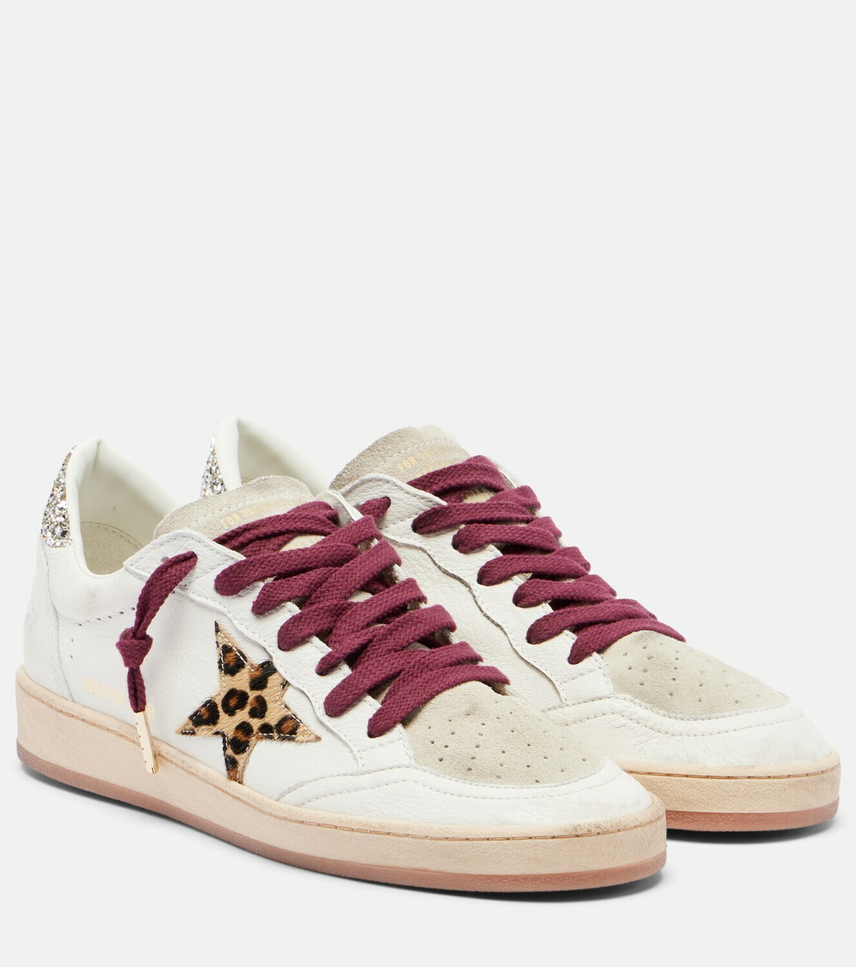 Golden Goose Ball Star leather and suede sneakers Golden Goose Deluxe Brand