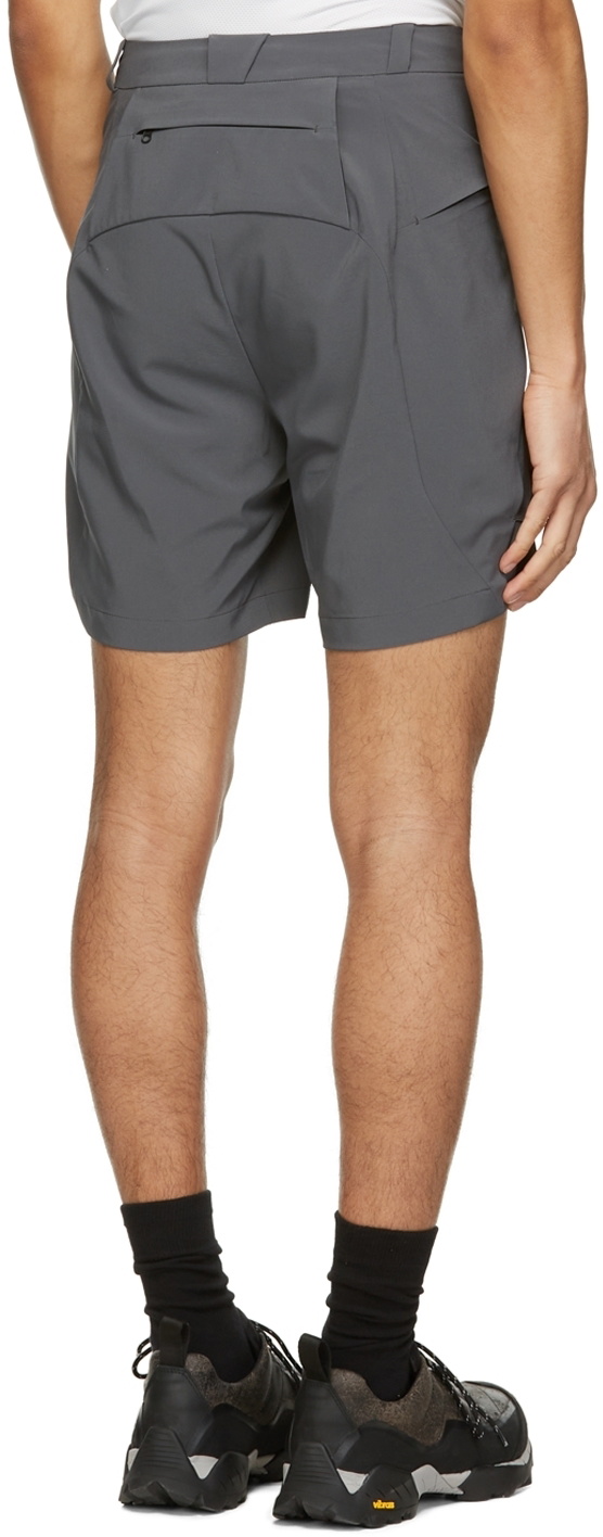 Hyein Seo Grey Plain-Woven Shorts Hyein Seo