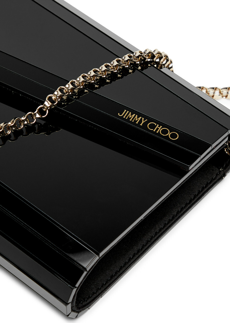 Jimmy Choo Candy Acrylic Clutch - Black - One Size Jimmy Choo