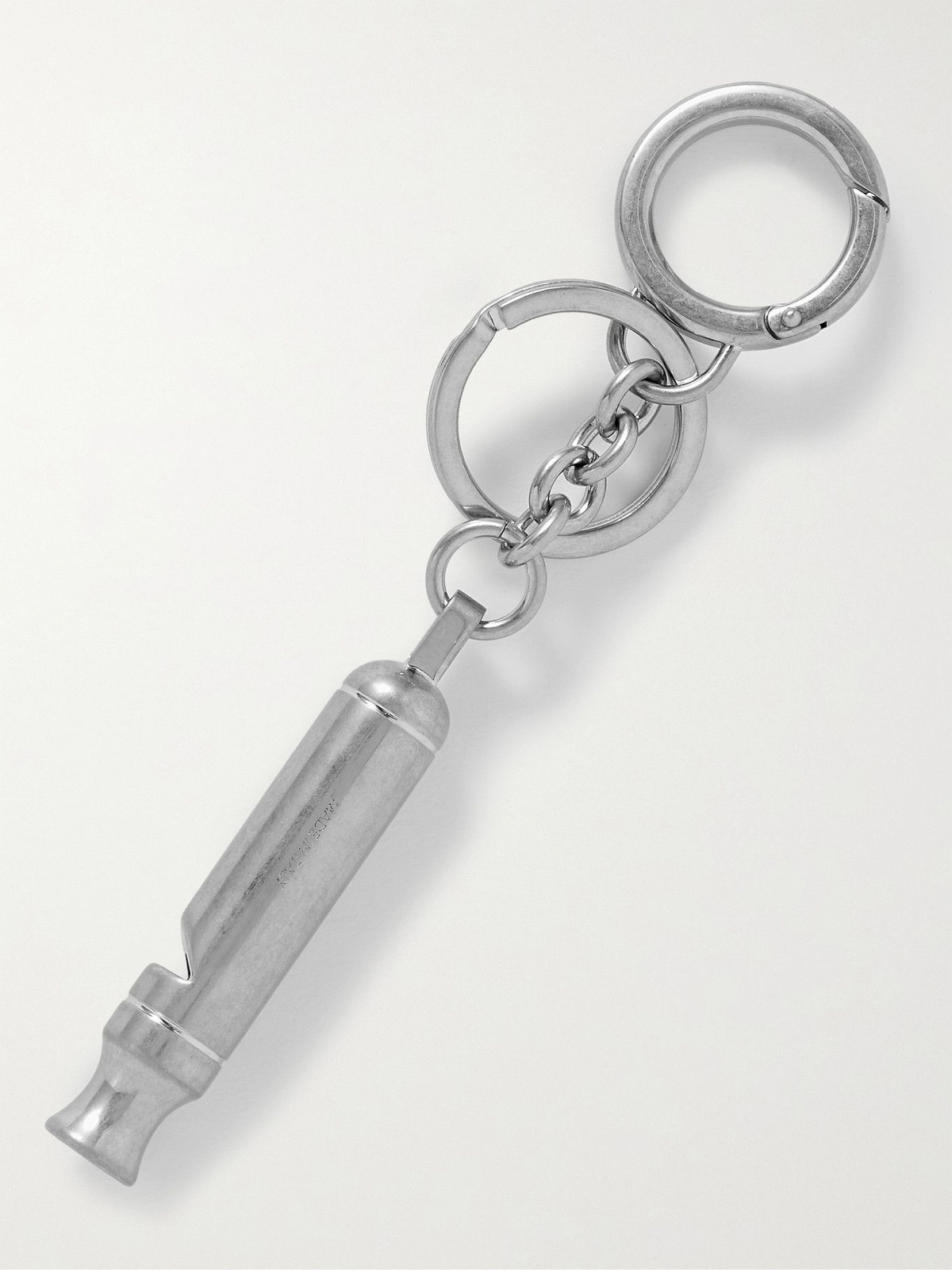 SAINT LAURENT - Silver-Tone Key Fob Saint Laurent
