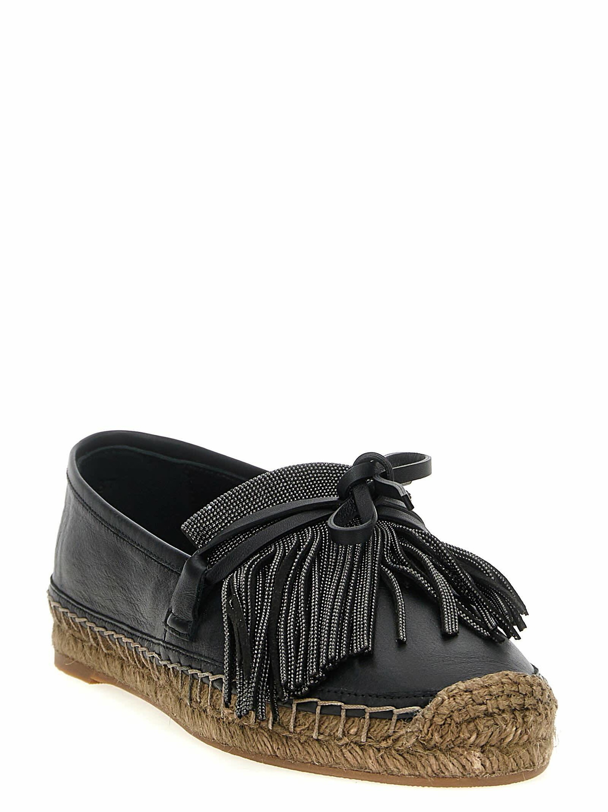 Brunello Cucinelli Ramile Fringed Espadrilles Brunello Cucinelli