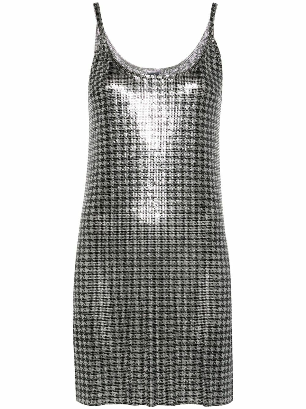 Rabanne Silver Disc Chainmail Dress Paco Rabanne