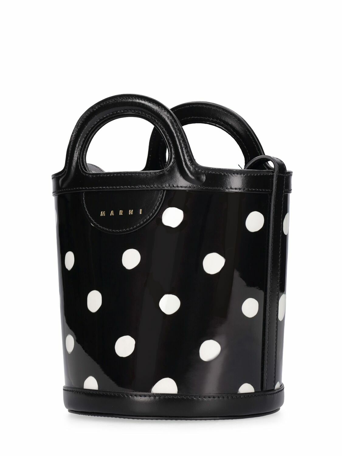 MARNI - Mini Tropicalia Leather Bucket Bag Marni