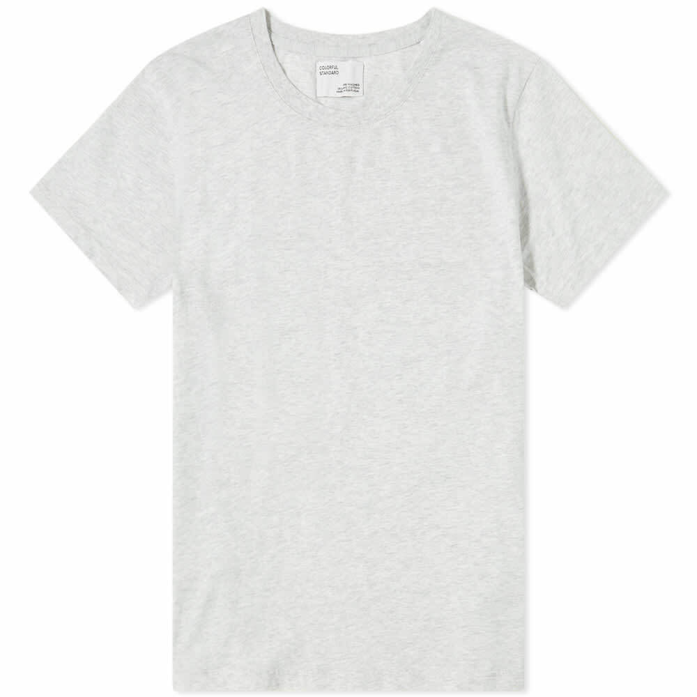 Colorful Standard Women's Light Organic T-Shirt in Snow Melange ...