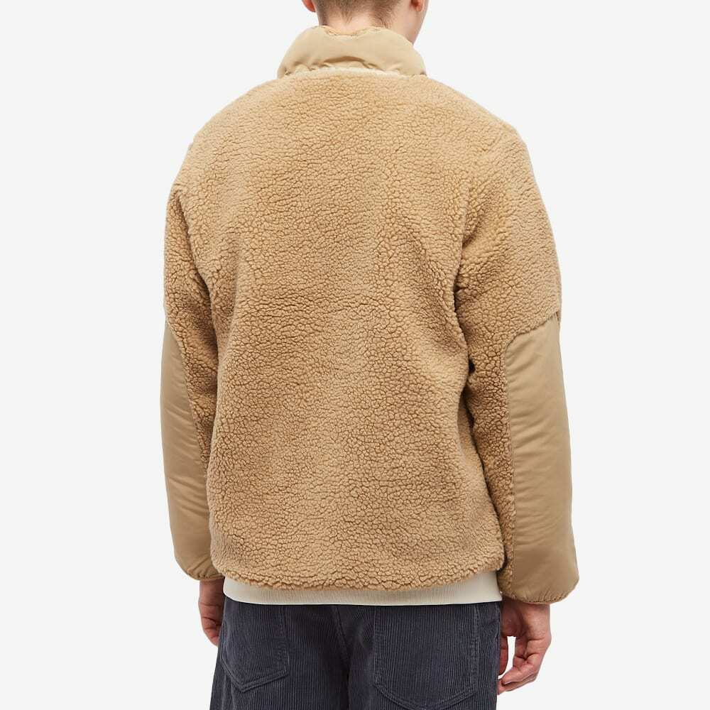 Stan Ray Men's High Pile Fleece Jacket in Khaki Stan Ray