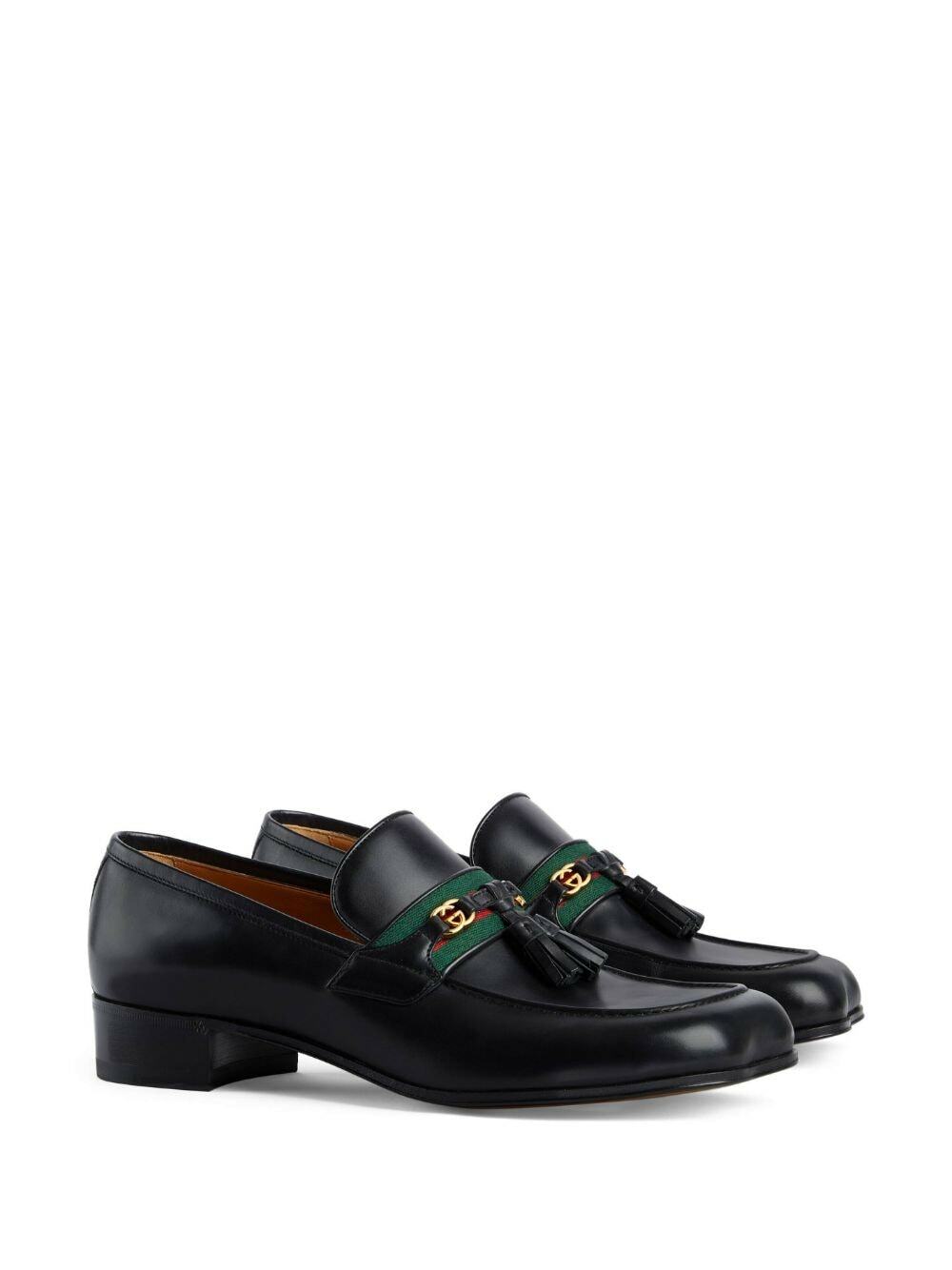 GUCCI - Leather Loafers Gucci