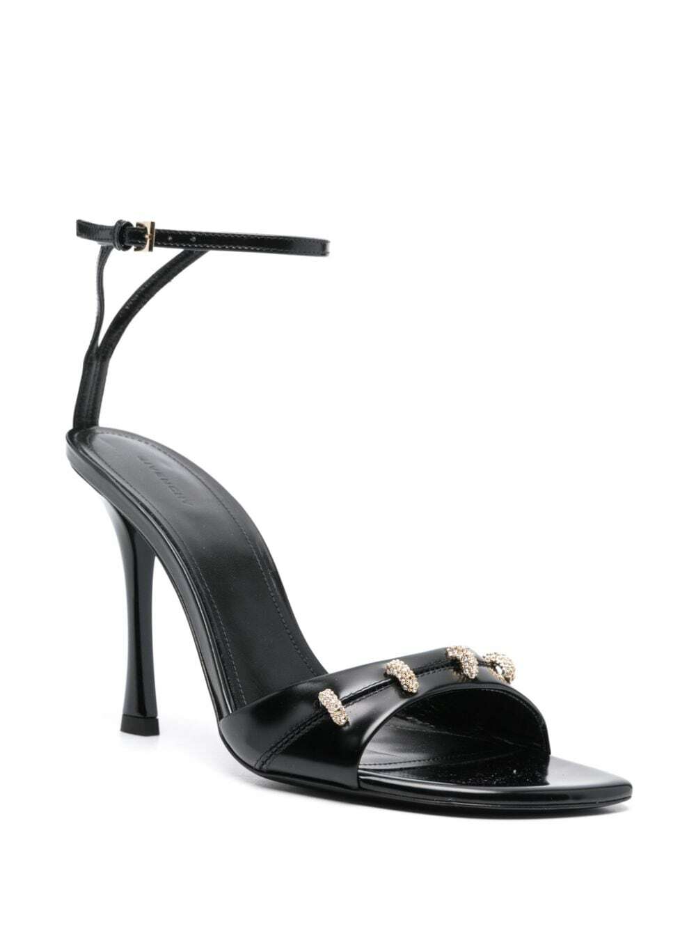 GIVENCHY - Stitch Leather Sandals Givenchy