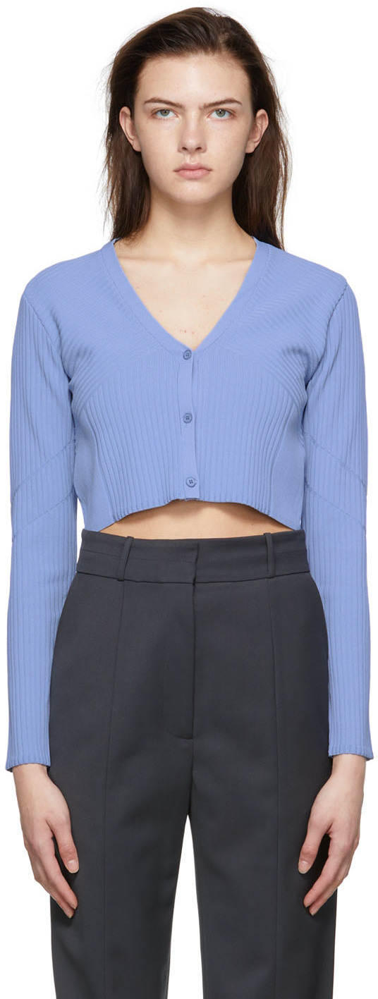 LOW CLASSIC Purple Rayon Cardigan Low Classic