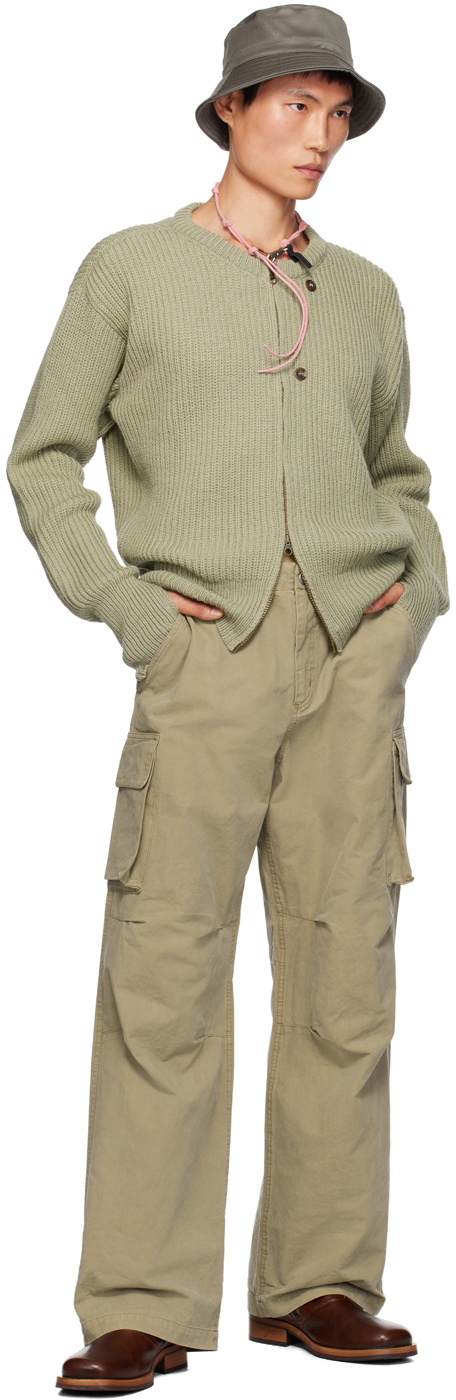 Our Legacy Green Wrap Cardigan Our Legacy Our Legacy Green Wrap Cardigan Our Legacy