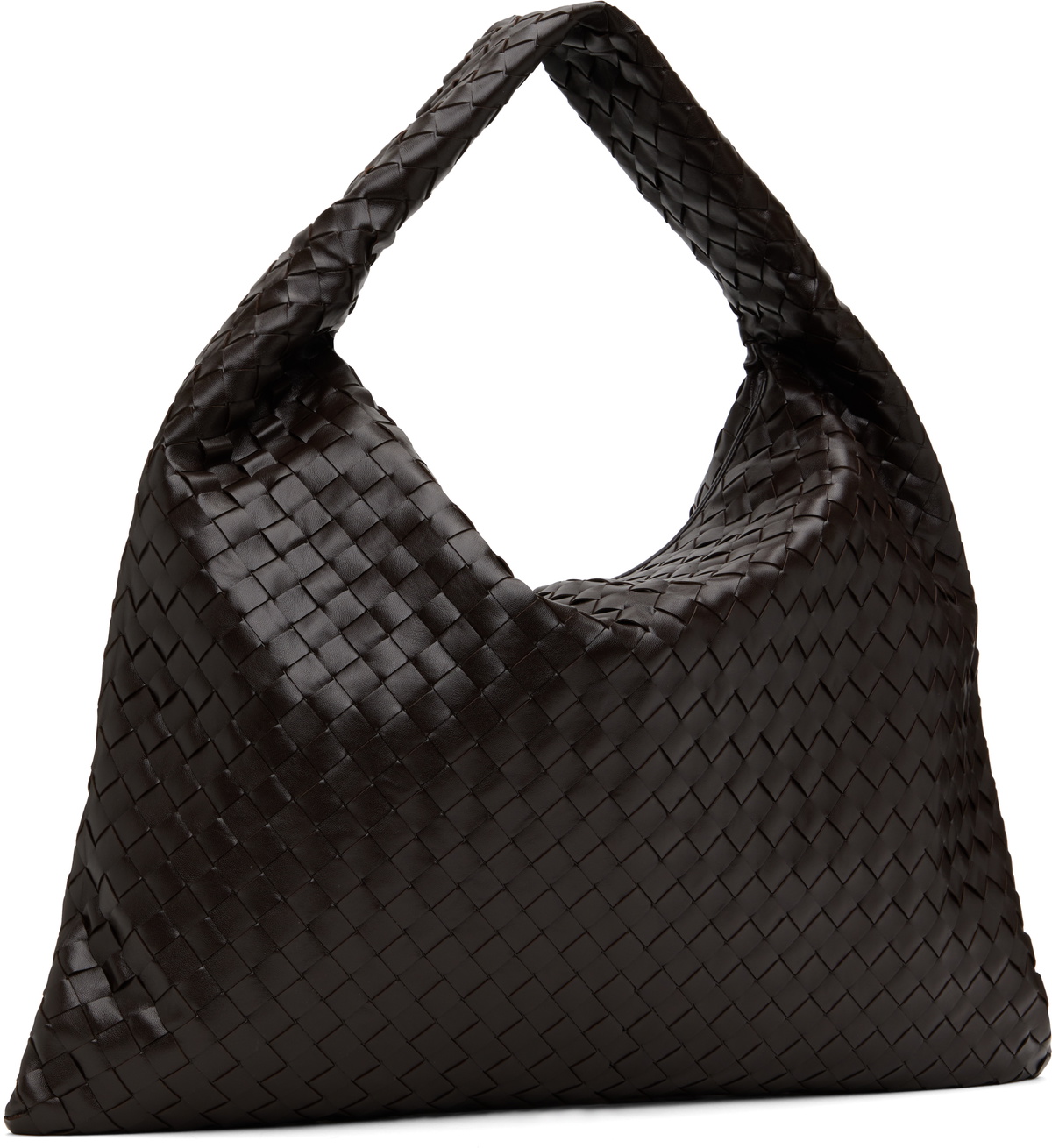 Bottega Veneta Brown Large Hop Bag Bottega Veneta