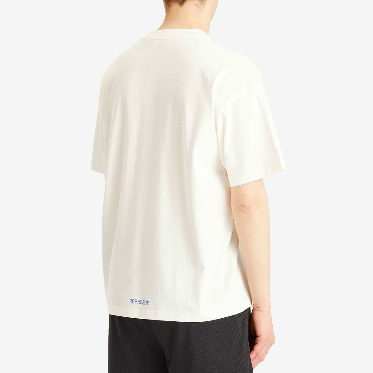 Represent Men's Competition Dept T-Shirt in Flat White Represent