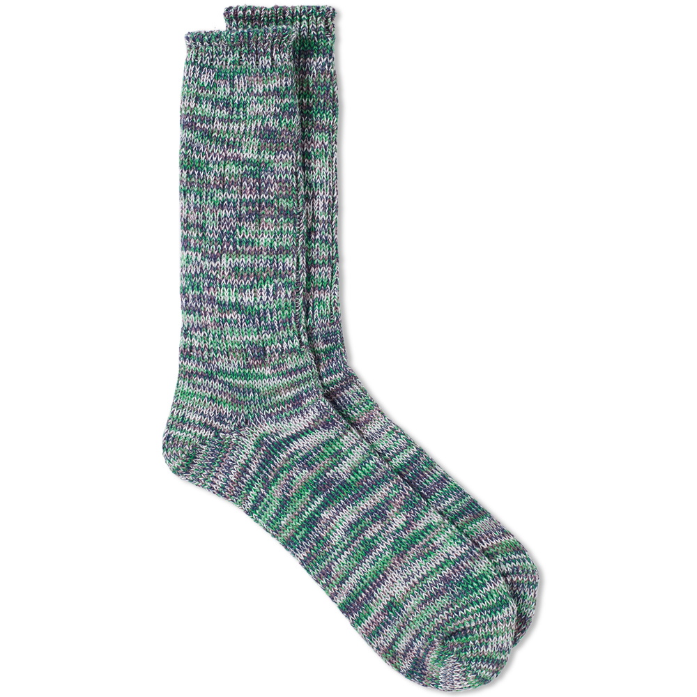 Anonymous Ism 5 Colour Mix Crew Sock Anonymous Ism