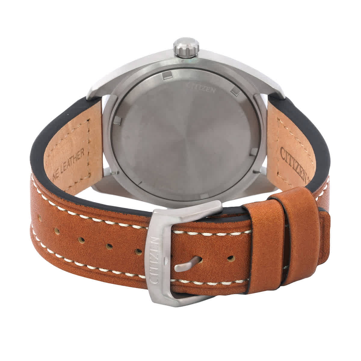 Citizen Eco-Drive Avion Super Titanium Green Dial Mens Watch BM8560-02X ...