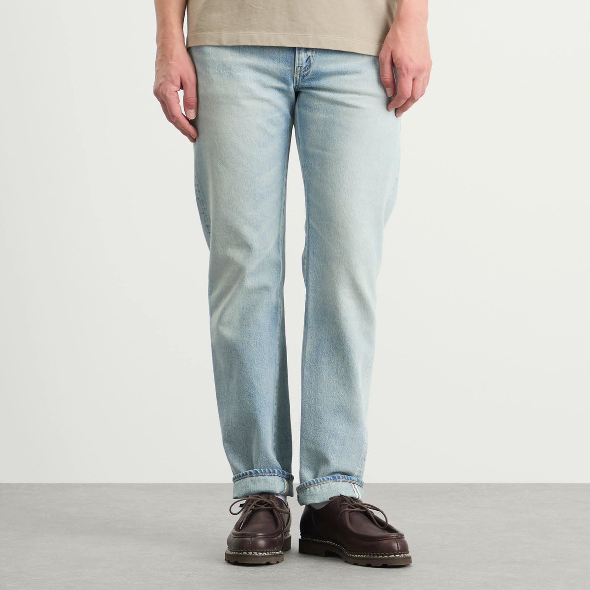 Levi's Men's LVC 1954 501® Selvedge Jeans in Lvc 1954 Rossie Levi's Red