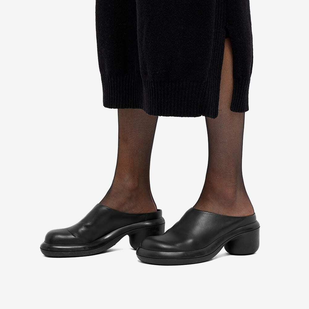 Jil Sander Women's Low Heel Mule Shoe in Black Jil Sander