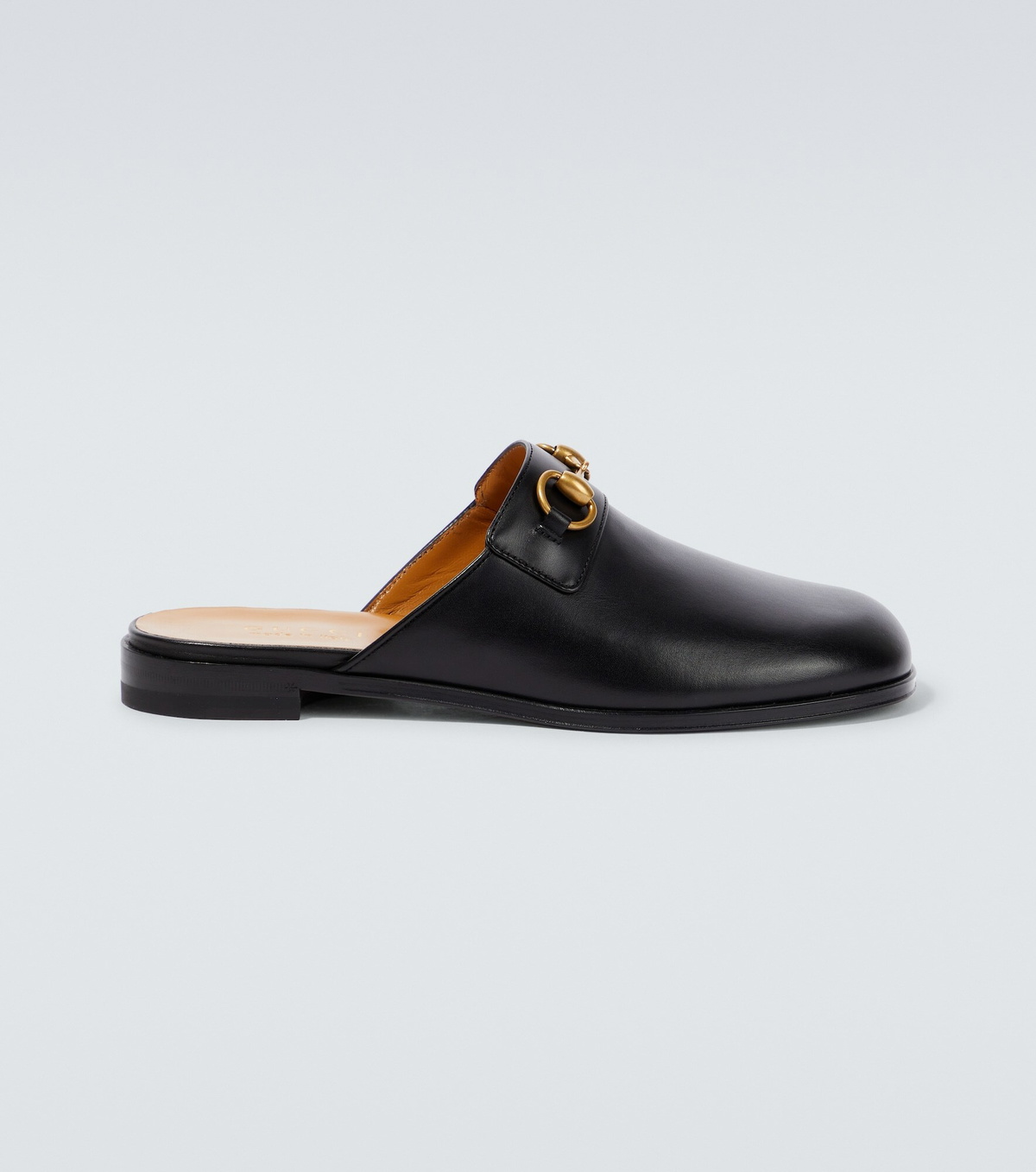 Gucci - Horsebit leather slippers Gucci