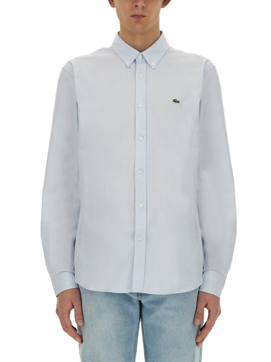Lacoste Camicia Con Logo Lacoste