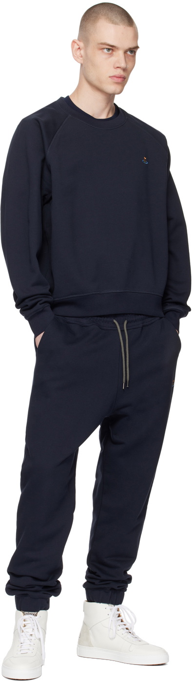 Vivienne Westwood Navy Raglan Sweatshirt Vivienne Westwood