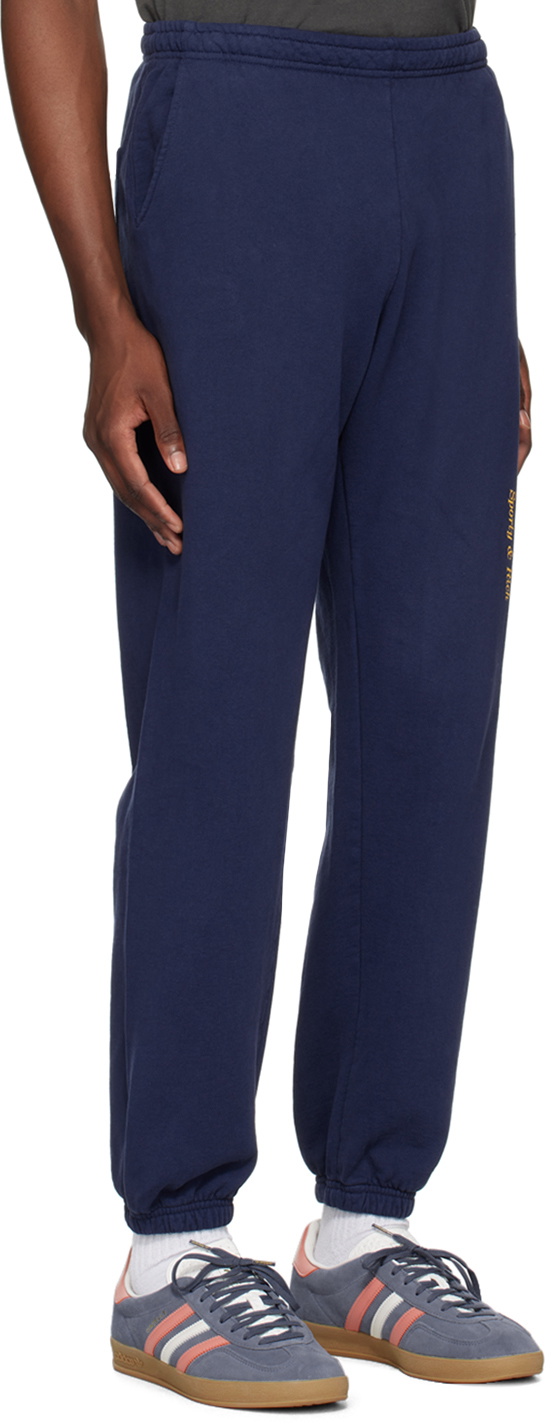 Sporty & Rich Navy 'California' Sweatpants Sporty & Rich